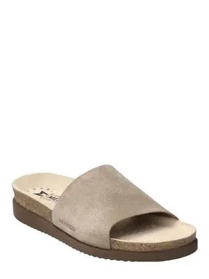 Mephisto Hanik Slide Sandal - Warm Grey