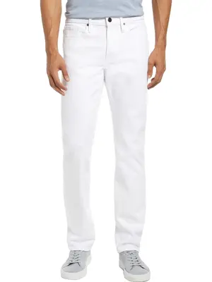 FRAME L'Homme Athletic Fit Jeans White