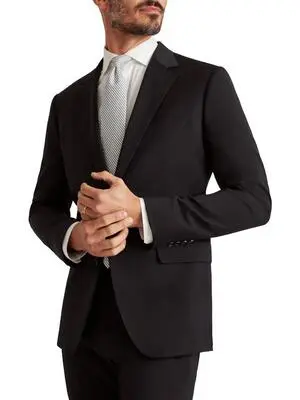 Bonobos Jetsetter Slim Fit Stretch Wool Suit Jacket - Black