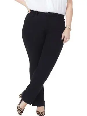 NYDJ Barbara Bootcut Jeans - Black