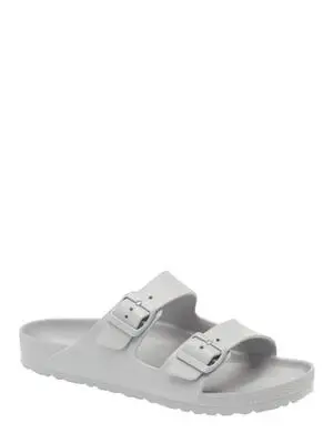 BIRKENSTOCK Arizona Waterproof Slide Sandal - Gray