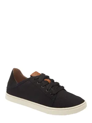 Olukai OluKai Pehuea Li Convertible Sneaker Black/ Black Canvas
