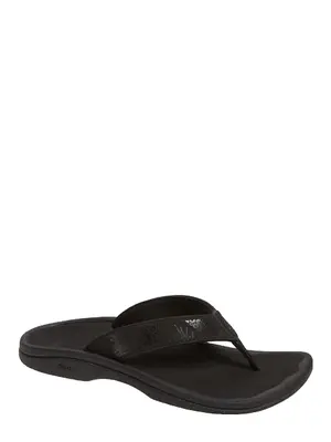 Olukai OluKai Ohana Flip Flop Black/hua