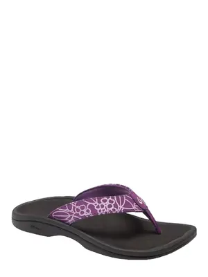 Olukai OluKai Ohana Flip Flop Bright Violet Fabric