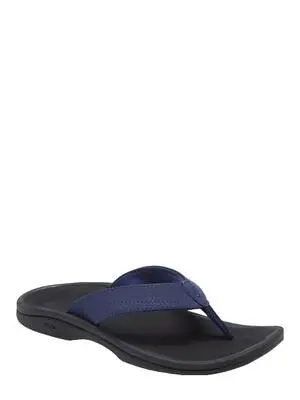 Olukai OluKai Ohana Flip Flop Pacifica/black