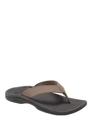 Olukai OluKai Ohana Flip Flop Warm Taupe/island Salt