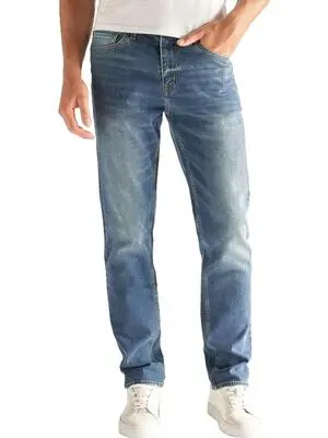 DEVIL-DOG DUNGAREES Slim-straight Fit Jeans - Ash