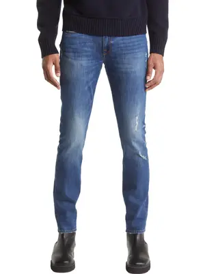 FRAME FRAME L'homme Skinny Fit Jeans Porto Rips