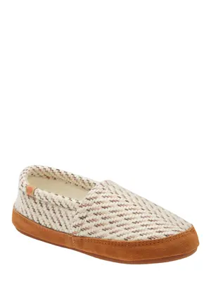 Acorn Acorn Moc Slipper Ewe Woven Tweed