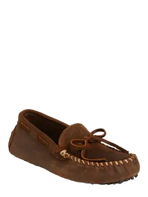 Minnetonka Minnetonka Classic Driving Shoe Brown