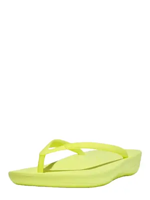 Fitflop FitFlop Iqushion Thong Sandals Electric Yellow