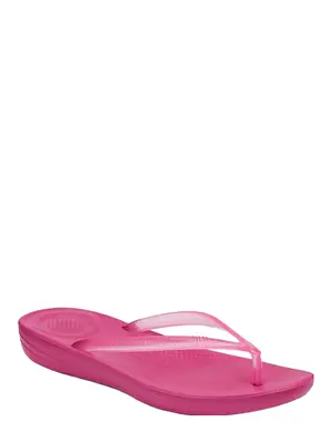 Fitflop FitFlop Iqushion Thong Sandals Fuchsia Rose