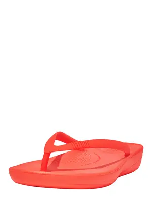 Fitflop FitFlop Iqushion Thong Sandals Neon Orange
