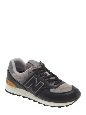 NEW BALANCE 574 Classic Sneaker Black 2