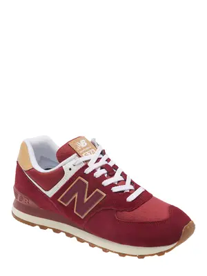 NEW BALANCE 574 Classic Sneaker Red