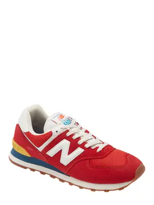 NEW BALANCE 574 Classic Sneaker Team Red