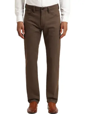 34 Heritage Courage Straight-Leg Pants Espresso Coolmax