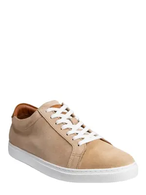 Allen Edmonds Allen Edmonds Courtside Leather Sneaker Parchment