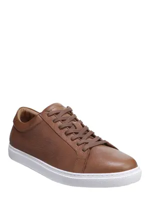 Allen Edmonds Allen Edmonds Courtside Leather Sneaker Walnut Leather