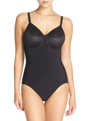 Wacoal Visual Effects Underwire Shaping Bodysuit - Black