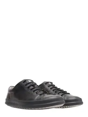 Camper Chasis Leather Sneaker - Black