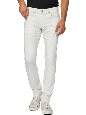 Paige PAIGE Lennox Slim Fit Jeans Iced Pearl