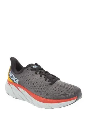 HOKA HOKA Clifton 8 Running Shoe Anthracite / Castlerock