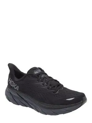 HOKA HOKA Clifton 8 Running Shoe Black / Black