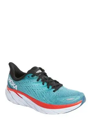 HOKA HOKA Clifton 8 Running Shoe Real Teal / Aquarelle