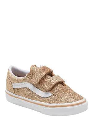 VANS Vans Old Skool Sneaker Glitter Amberlight/ True White