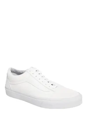 VANS Vans Old Skool Sneaker True White Tumble Leather