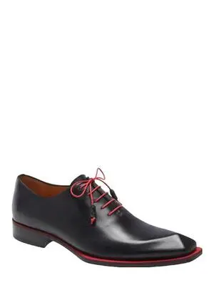 Mezlan Mezlan Asymmetric Wholecut Oxford Black