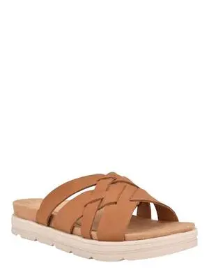 Easy Spirit Star Slide Sandal - New Ambra Synthetic