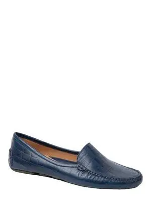 PATRICIA GREEN Patricia Green Jillian Loafer Navy Crocodile
