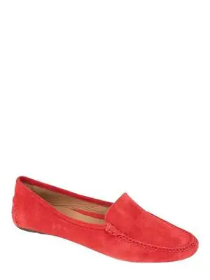 PATRICIA GREEN Jillian Loafer - Scarlett Red Suede