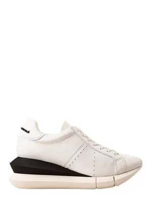PALOMA BARCELO Paloma Barcelo Alenzon Wedge Sneakers Gesso/ Black