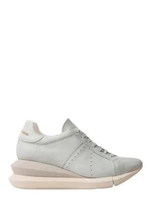 PALOMA BARCELO Paloma Barcelo Alenzon Wedge Sneakers Light Grey