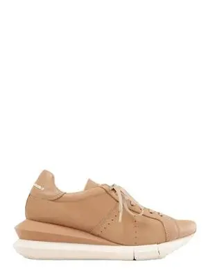 PALOMA BARCELO Paloma Barcelo Alenzon Wedge Sneakers Pastelbrown/ Nocciola