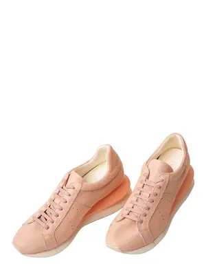 PALOMA BARCELO Paloma Barcelo Alenzon Wedge Sneakers Pink