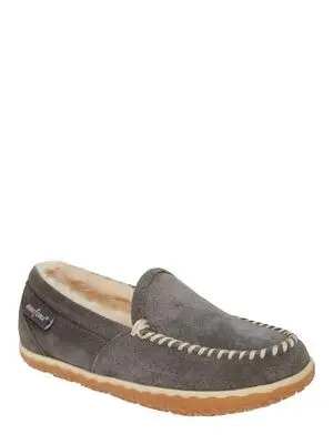 Minnetonka Tempe Slipper - Grey Suede