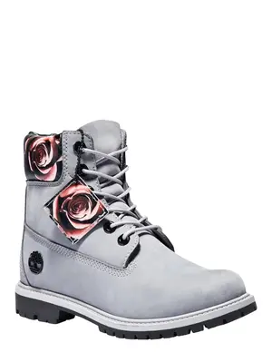 Timberland Timberland Premium Waterproof Lug Sole Boots Medium Grey