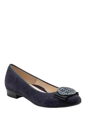 ARA Bambi Flat - Dark Blue Puntikid