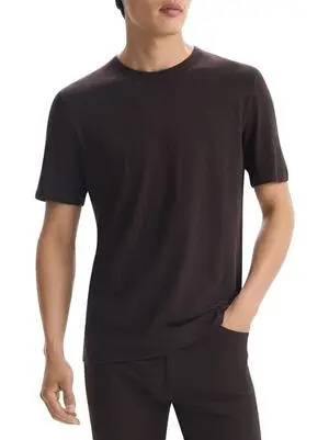 Theory THEORY Essential Slub Cotton Tee Hickory