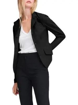 Rag & Bone Slade Wool Blazer - Black