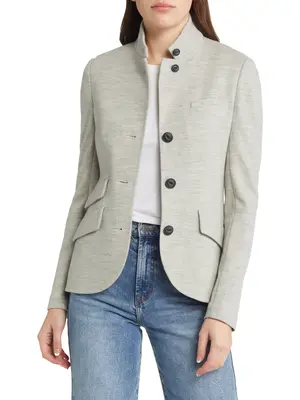 Rag & Bone Rag & Bone Slade Wool Blazer Grey