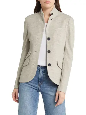 Rag & Bone Rag & Bone Slade Wool Blazer Oatmeal