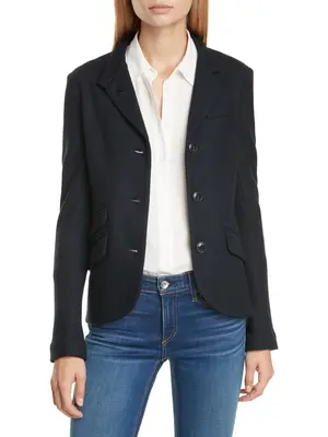Rag & Bone Rag & Bone Slade Wool Blazer Salute