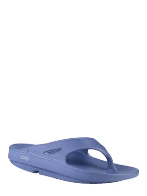 OOFOS Ooriginal Sporty Thong Sandal Waterdrop
