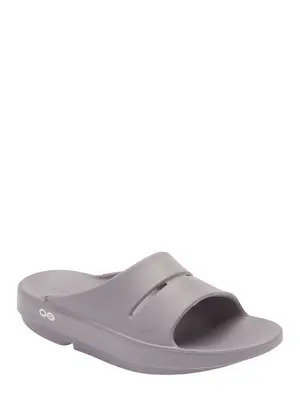 OOFOS Oofos Gender Inclusive OOAahh Slide Sandal Mauve