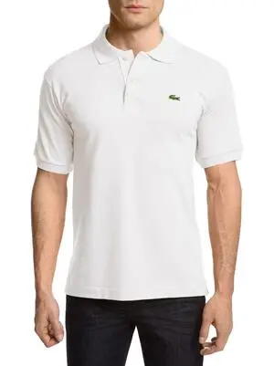 Lacoste Regular Fit Piqué Polo - 001 White